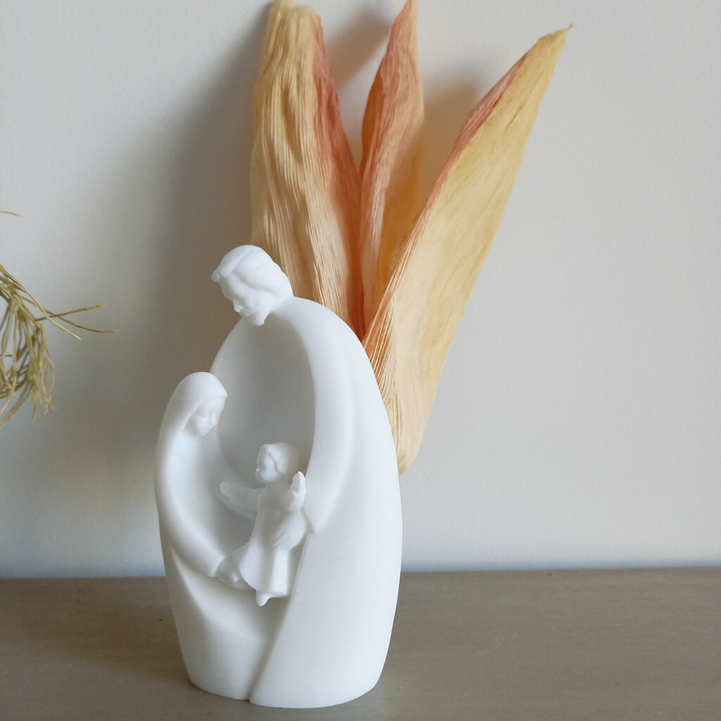 Crèche de Noël - Crèche moderne - Sainte Famille – Catholife