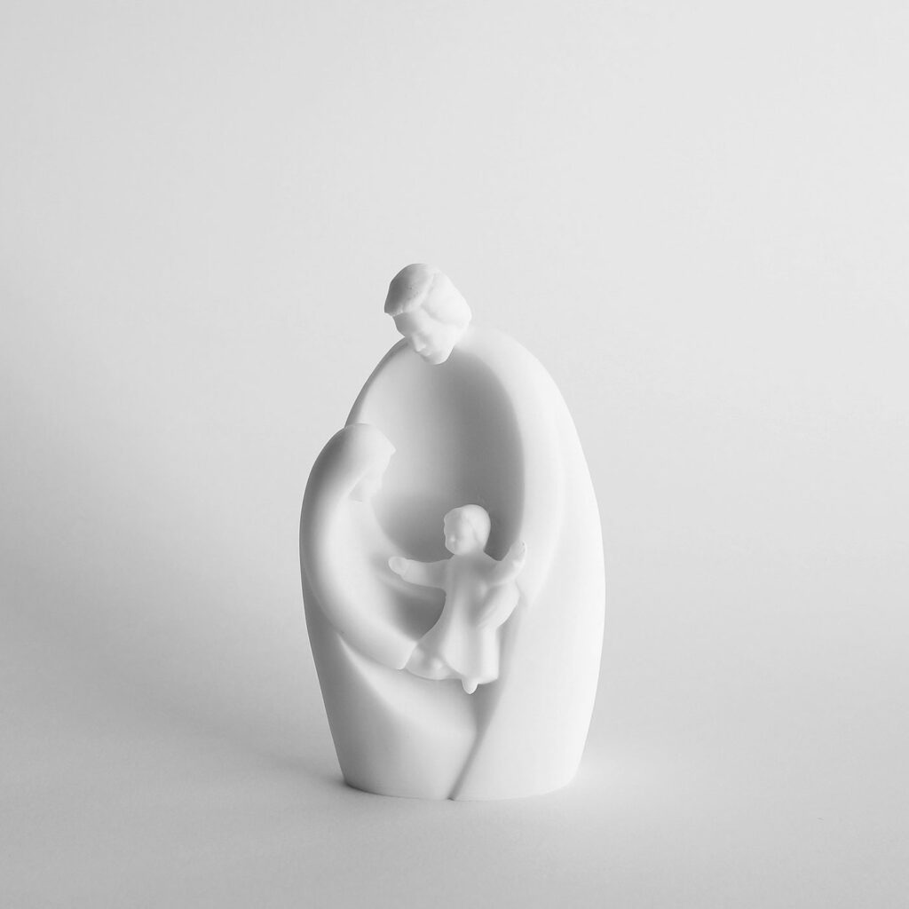 Crèche de Noël - Crèche moderne - Sainte Famille – Catholife